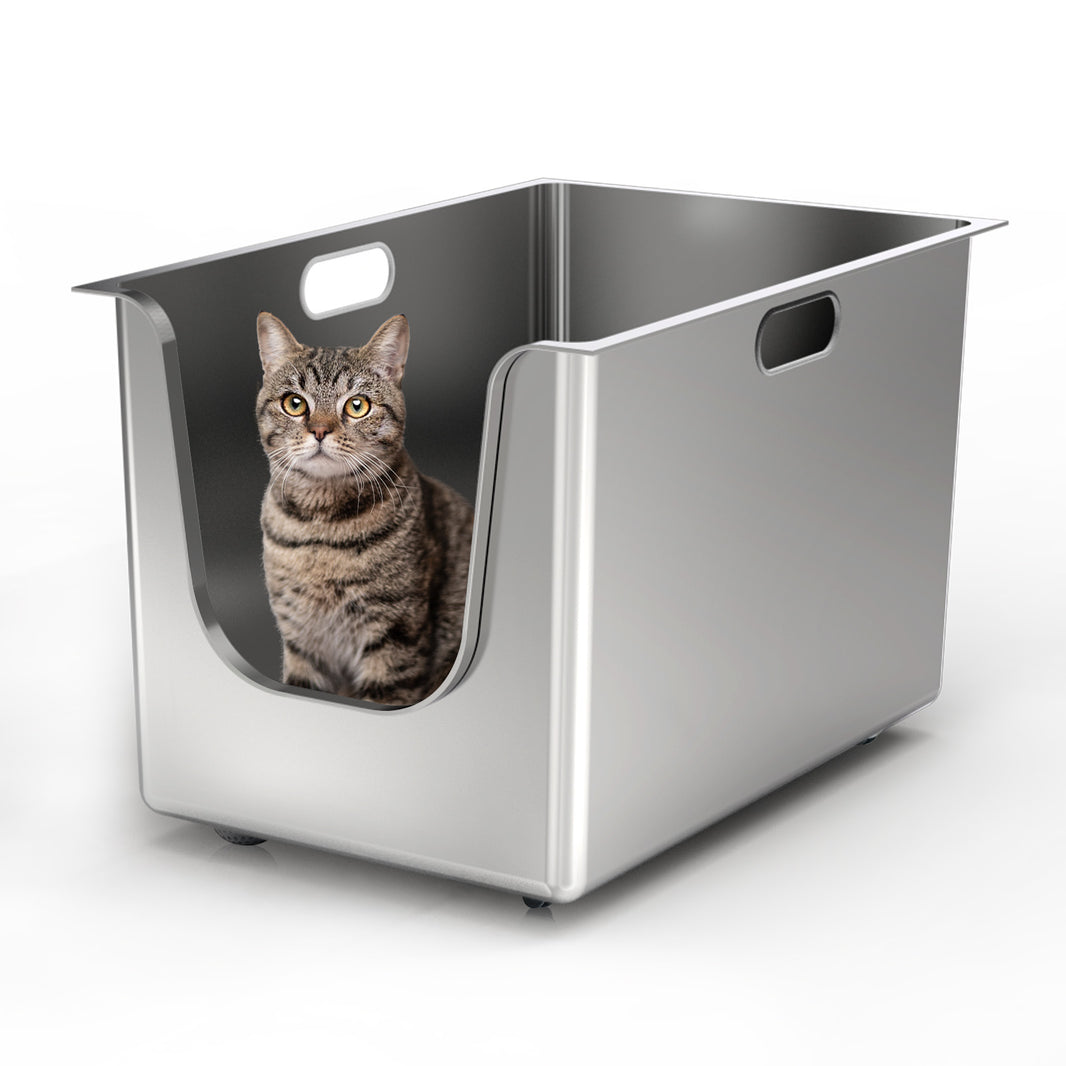 high side deep cat litter box – PTLOM